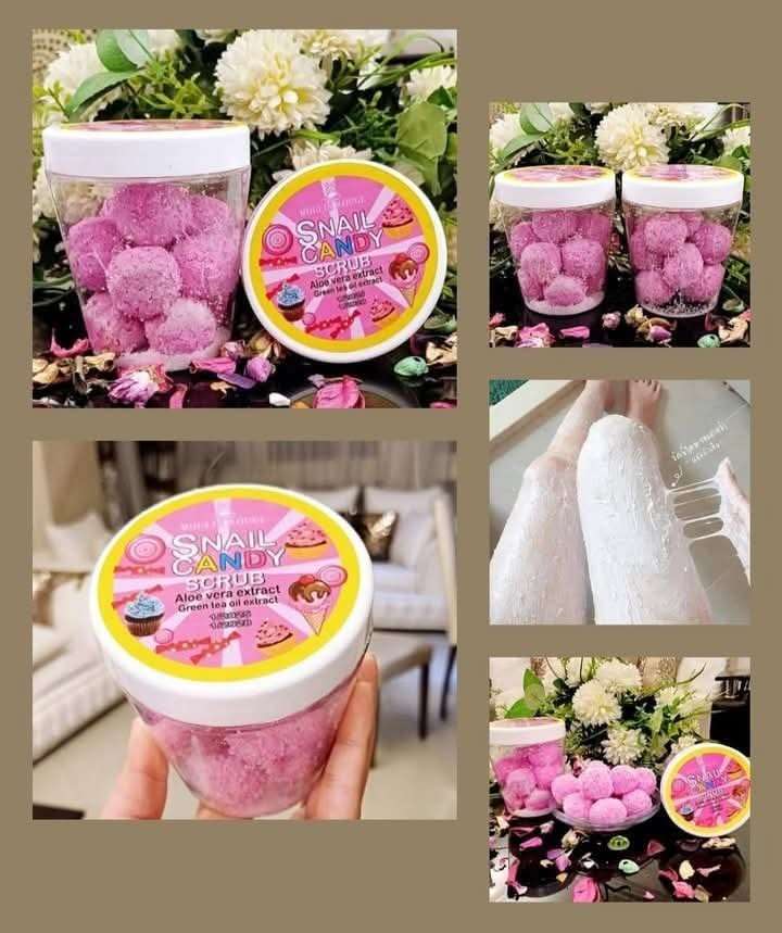 snail candy scrub | سيزما