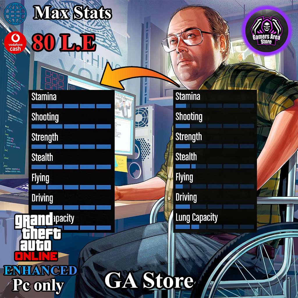 GTA Online: Max Stats | سيزما