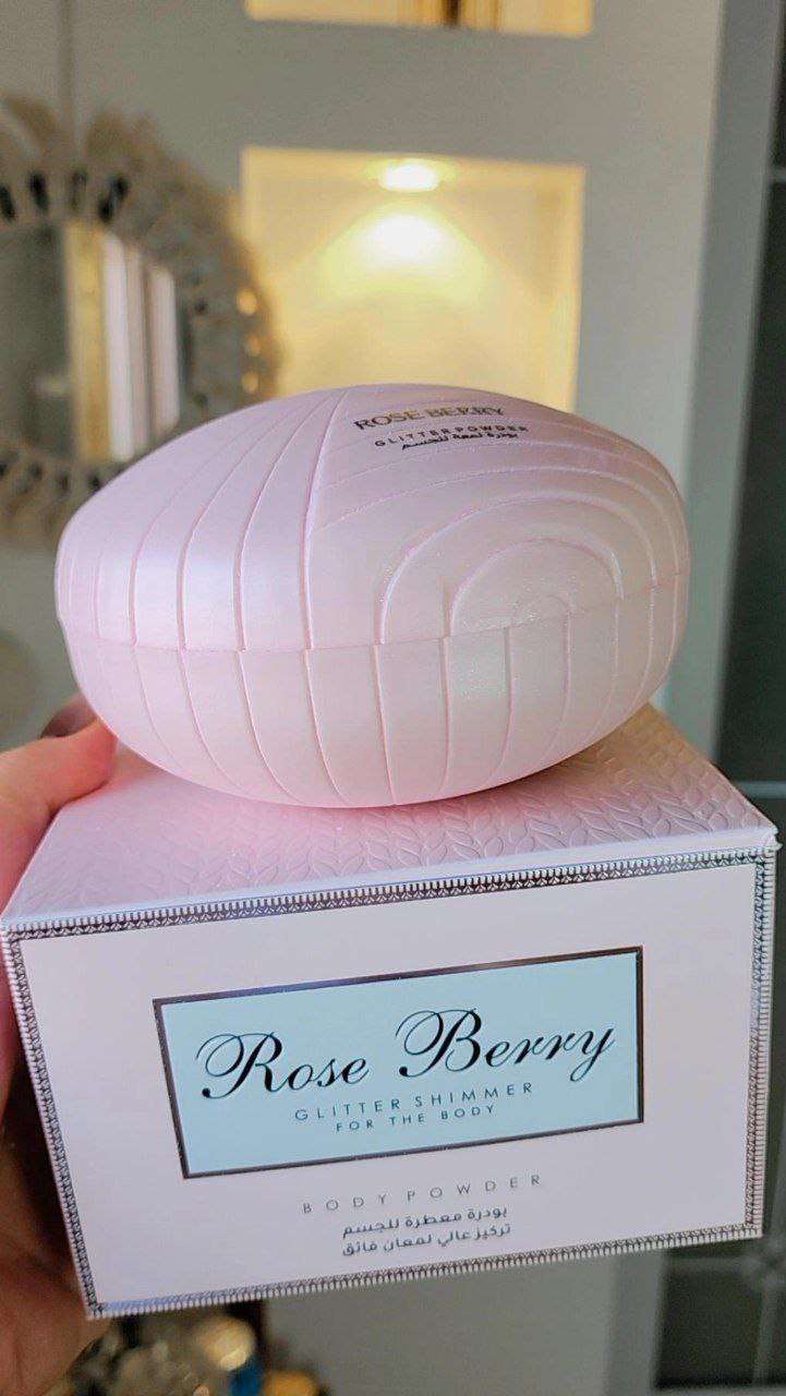 Rose berry body powder 200 gm | سيزما